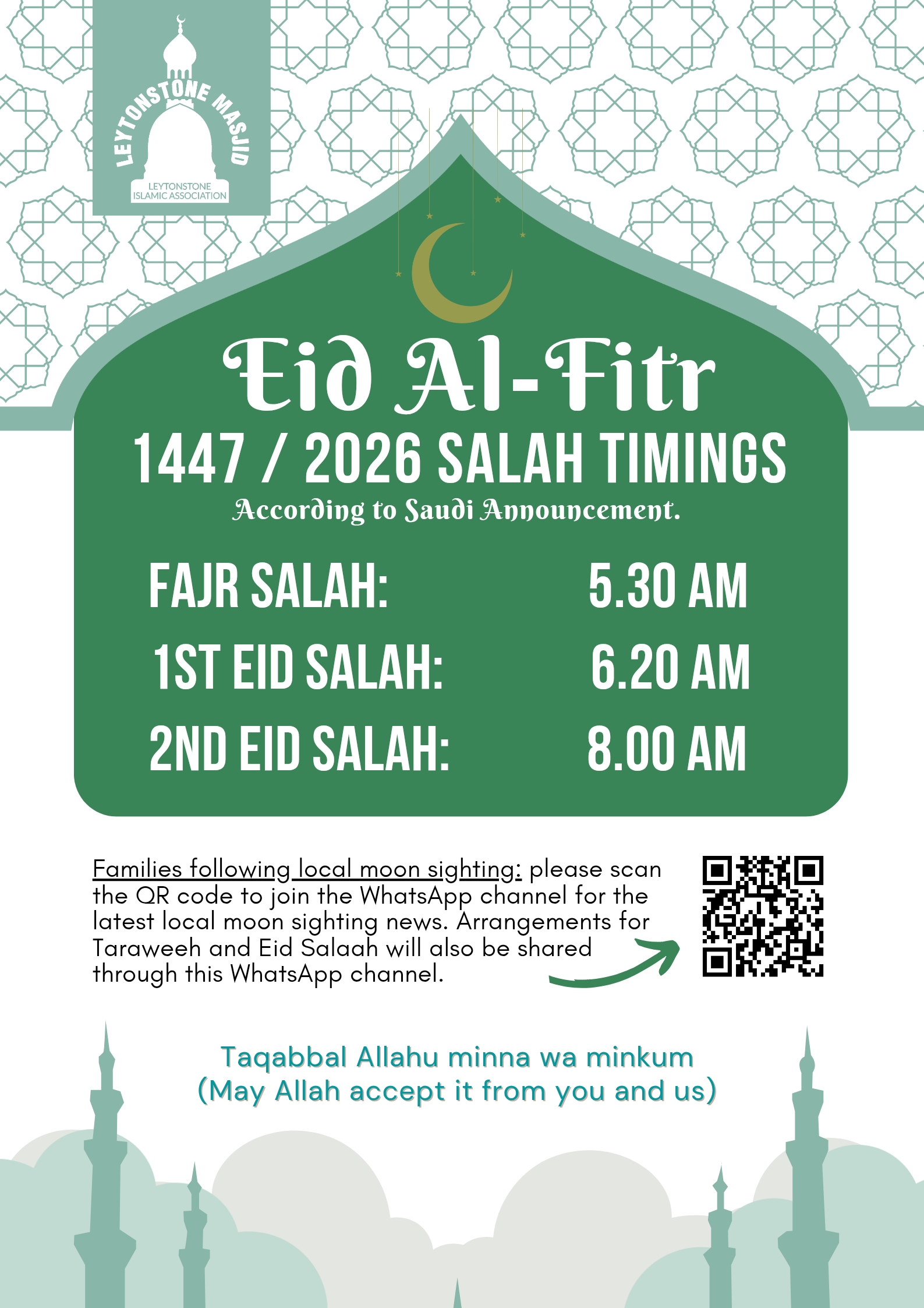 Leytonstone Masjid – Leytonstone Islamic Association